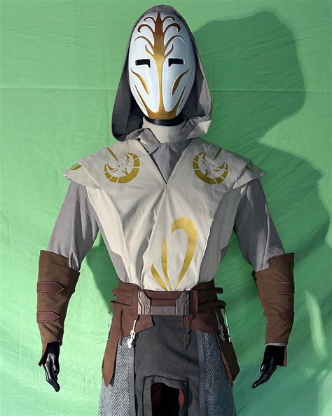 Jedi Temple Guard Costume Sw Galaxy Of Heroes Cosplay Set Costume Top