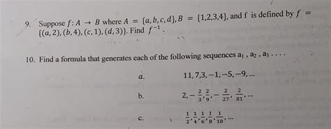 Solved Suppose F AB Where A A B C D B And F Chegg Com