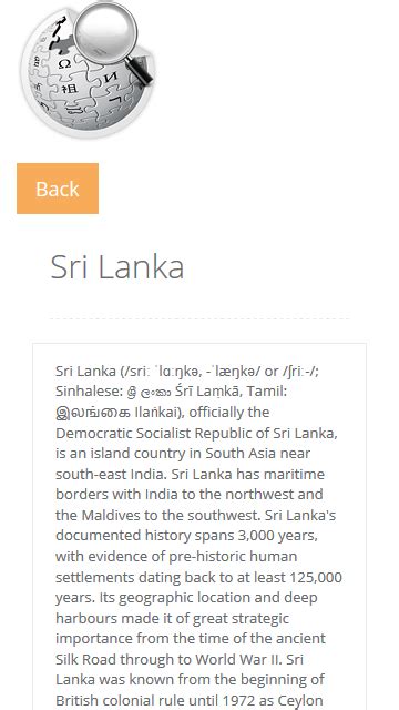 Wikipedia Easy Search Wikipedia Api Based Php Script By Nelliwinne