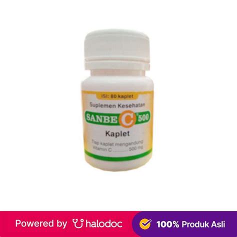 Jual Sanbe C 500 Mg 80 Kaplet Di Seller Apotek Medika Prima Duri