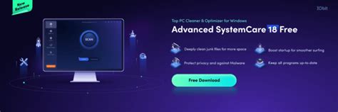 Advanced Systemcare 18 Free A Guide To Make Old Windows Cleaner And Faster In 1 Click