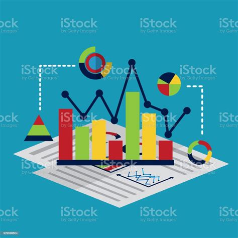 Statistics Data Analysis Business Stock Illustration Download Image