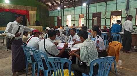 ထန်းတပင်မြို့နယ်တွင် ၂၀၂၀ ပြည့်နှစ် ပါတီစုံဒီမိုကရေစီ အထွေထွေရွေးကောက်ပ