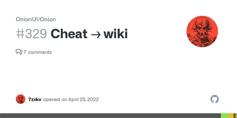 Cheat Wiki Issue 329 OnionUI Onion GitHub