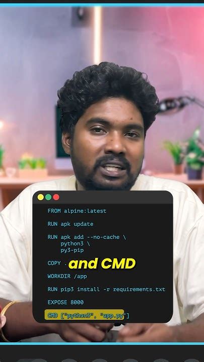 Dockerfile Run Vs Cmd Youtube