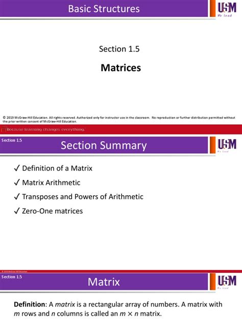 15 Basicstruct Matrices Pdf Matrix Mathematics Mathematical