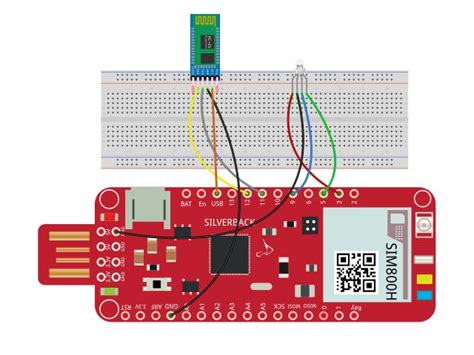 Rgb Led With Arduino Bluetooth Hc 05 And Surilli Gsm