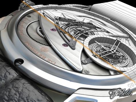 Watch 5 Exploded 3d Model Animated Cgtrader