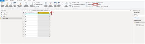 Solved One Column Values By Another Column Values As Sing