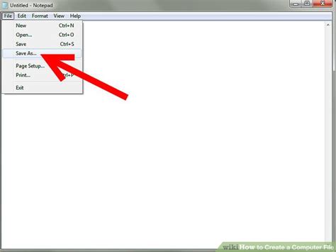 How To Create A Computer File Steps With Pictures WikiHow