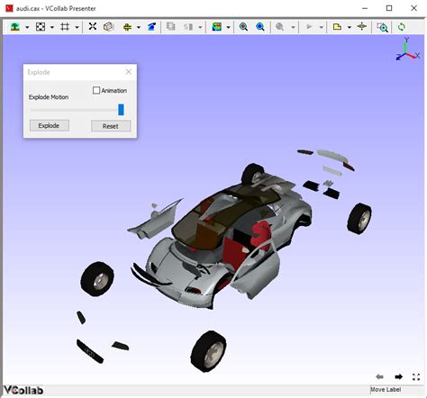 How To View Exploded Parts In Vcollab Presenter — Vcollab Document Documentation