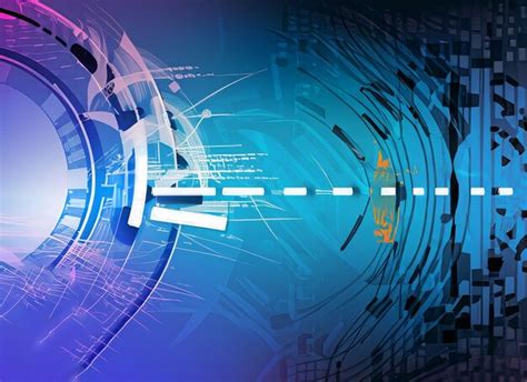 Premium Ai Image Computer Technology Background Red