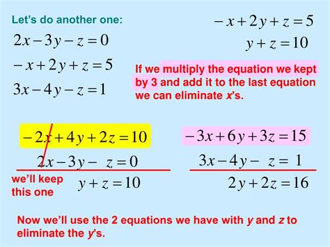PPT Systems Of Linear Equations PowerPoint Presentation Free Download ID
