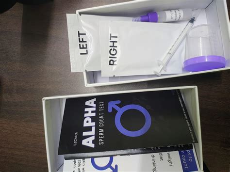 Neodocs Ez Check Alpha Sperm Count Test Kit Check Your Sperm Count Privately At Home