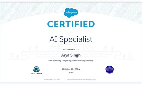 Arya Singh On Linkedin Salesforce Salesforcedevelopers Ai