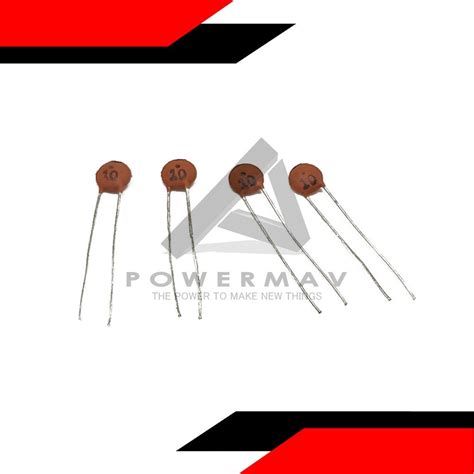 4pcs 10pf Ceramic Capacitor Powermav Electronics Store