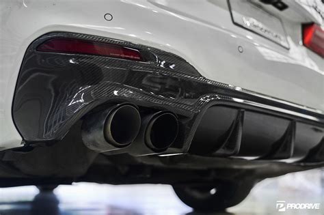 BMW G ตดตงชด Rear Carbon Diffuser Prodrive Thailand