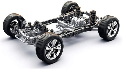 Premium Photo A Photo Of A Car Chassis Structure
