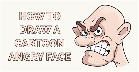How To Draw A Cartoon Angry Face Really Easy Drawing Tutorial My XXX Hot Girl