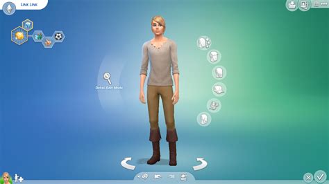 Made Link From The Legend Of Zelda Breath Of The Wild Rsims4