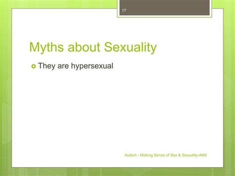 Autism Sexuality PPTX Sexual Conditions Sexual Health