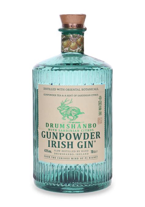 Drumshanbo Gunpowder Irish Gin 43 07l With Sardinian Citrus