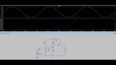 electronic basic 1 ltspice design common base amplifier bjt npn transistor youtube