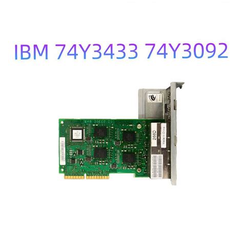 IBM P7 Minicomputer 4 Port Gigabit Network Card 74Y3433 74Y3092 46K8170 266D 77P6951