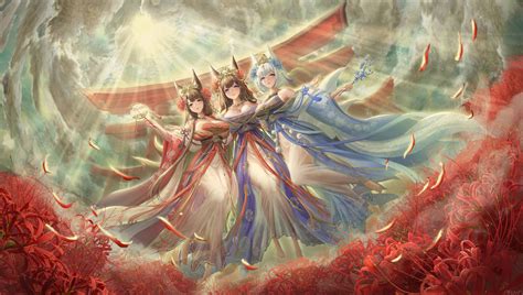 Azur Lane Amagi Akagi Kaga Three Goddess By Pafekui On Deviantart