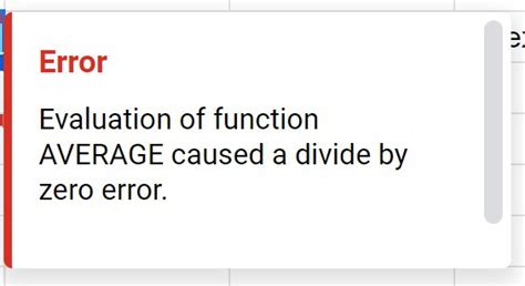 Fixing Or Removing The DIV Error Divide By Zero In Google Sheets