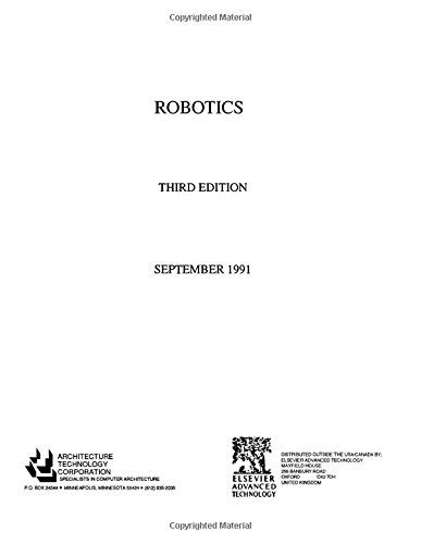 Robotics 3rd Edition Architecture Technology Corpor Architecture Technology 9781856171328