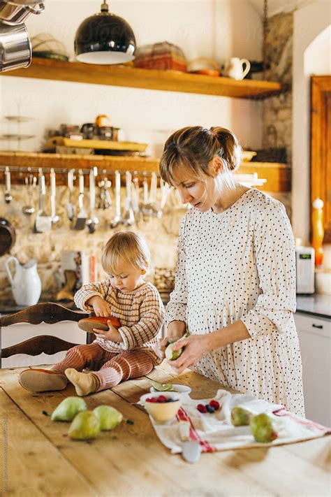 Mom And Daughter By Stocksy Contributor Marc Bordons Stocksy