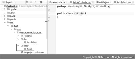 코딩 자율학습 스프링 부트 3 자바 백엔드 개발 입문 332 Dto를 엔티티로 변환하기 3