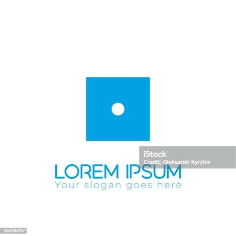 현대 미니멀 한 사각형 아이콘 디자인 로고 엘리먼트 아이덴티티 및 로고 타입 흰색 배경에 격리된 스톡 벡터 그림 0명에 대한 스톡 벡터 아트 및 기타 이미지 Istock