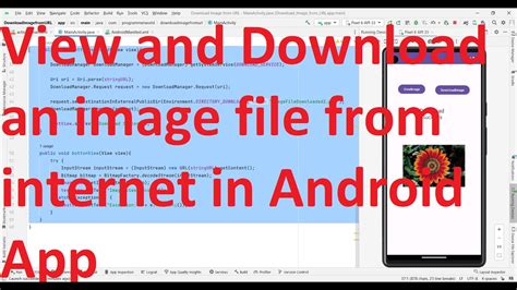 How To View And Download An Image File From A Url Using Downloadmanager In Your Android App
