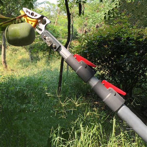 Fruit Tree Pruning Scissors Upgraded 3 4 Meter Telescopic Garden Scissors Fruit Picking High