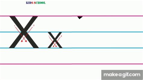 How To Write The Letter Xx On Make A GIF
