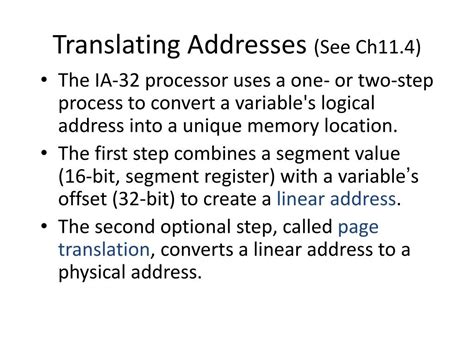 Ppt Ia 32 Processor Architecture Powerpoint Presentation Free