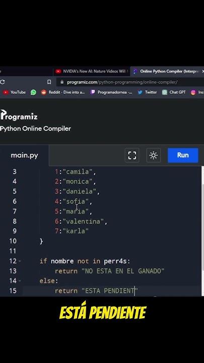 Diccionarios En Python Y Como Usar Condicionales🐍🤠 Shorts Python Programacion Youtube