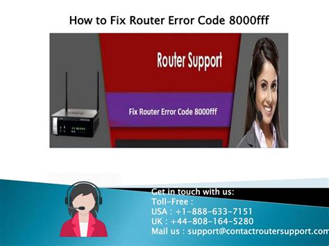 Ppt How To Fix Router Error Code Fff Powerpoint Presentation Free Download Id