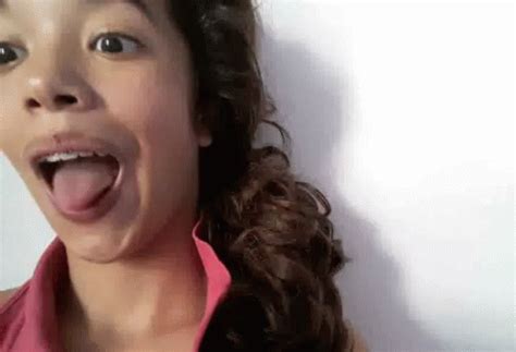 Tongue Out Braces  Tongue Out Braces Girl Discover And Share S