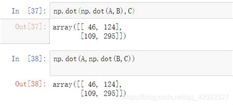python矩阵的基本运算 python 矩阵运算 csdn博客