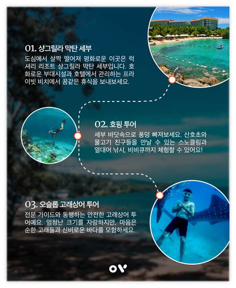 필리핀 세부 3박 5일 여행코스