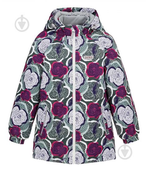 ᐉ Куртка детская для девочек Joiks р 140 серый Ew 135 • Купить в Киеве
