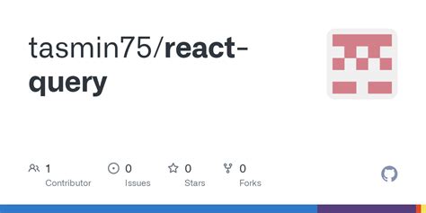 Github Tasmin75react Query