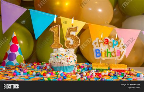 Cream Cupcake Candle Image And Photo Free Trial Bigstock