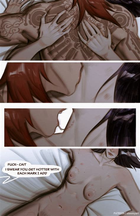 Rule 34 Arcane Vi Bite Mark Bite Mark On Breast Biting Butch Caitlyn