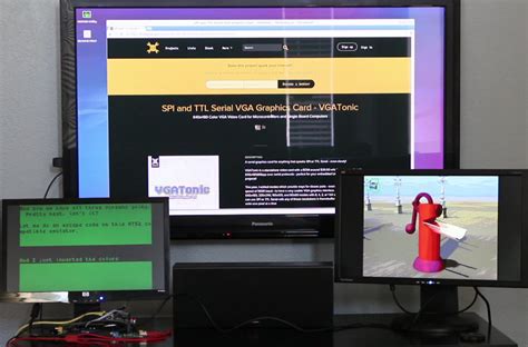 Gallery VGA Graphics Over SPI And Serial VGATonic Hackaday Io