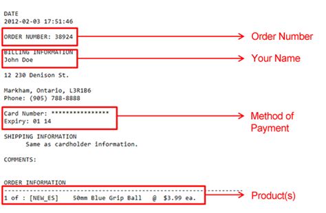 Missing Item Order Support Ca
