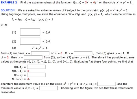 solved example 2 find the extreme values of the function rx